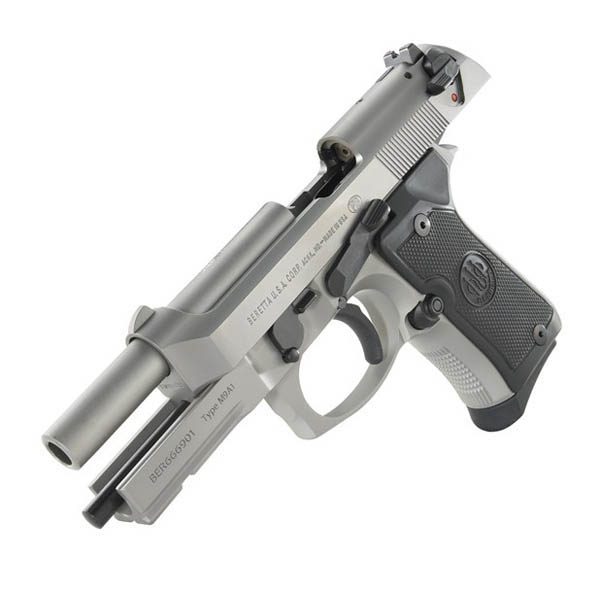 אקדח Beretta 92 Compact with Rail Inox - נשק הצפון
